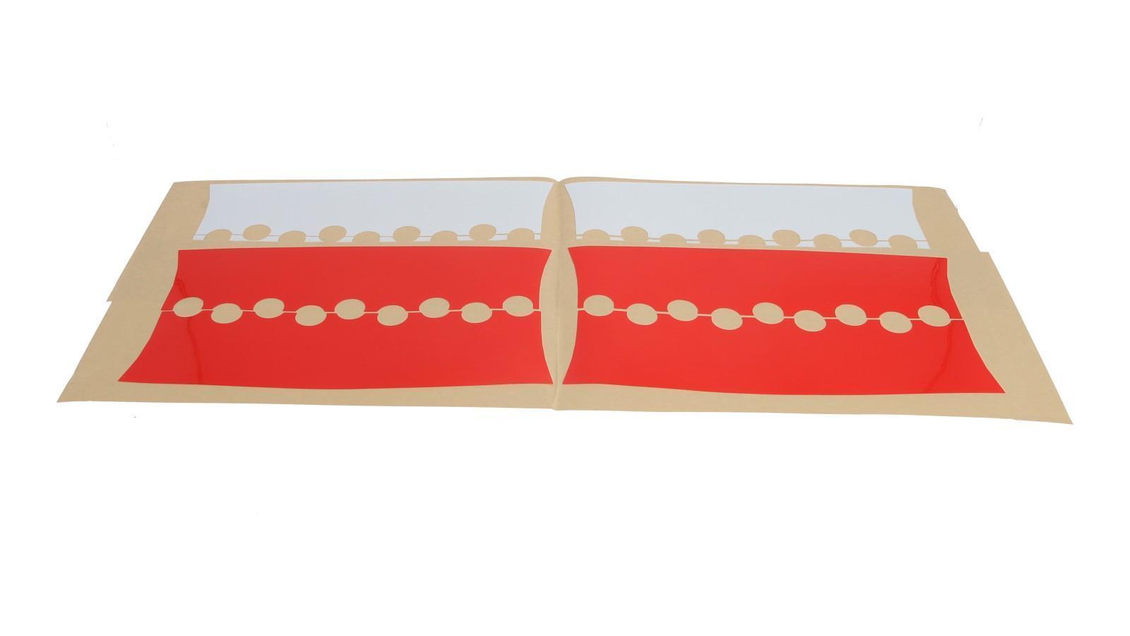 Felgenrandaufkleber-Set Wiesi Factory 50/50 Beta, versch. Farben