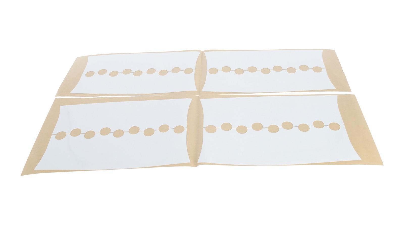 Felgenrandaufkleber-Set Wiesi Factory 50/50 Beta, versch. Farben